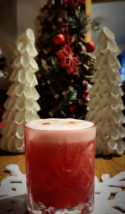 Entries to Heering Cherry Christmas Cocktail Competition